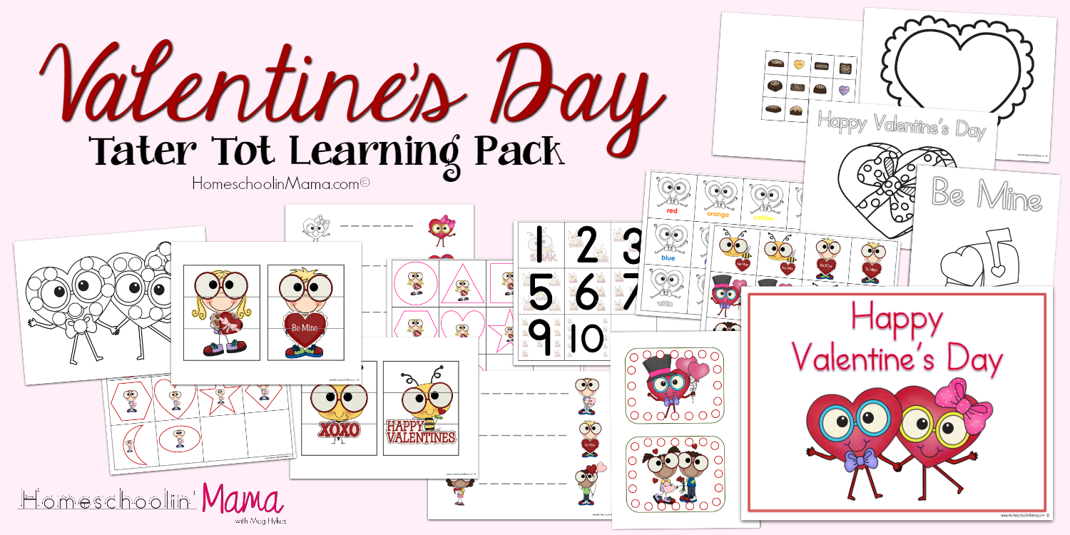 Valentine's Day Learning Packs