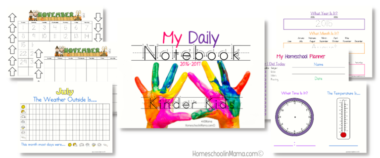 Kinder Kids Printables Page Is Here